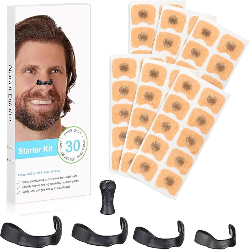 Health Fast BD - Magnetic Breathing Nasal Strips – Boost Oxygen & Stop Snoring Naturally (30 Days)